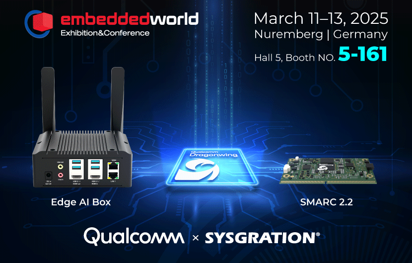 Sysgration Unveils Cutting-Edge Edge AI Box and SMARC 2.2 Solutions at Embedded World 2025 - AMD ...